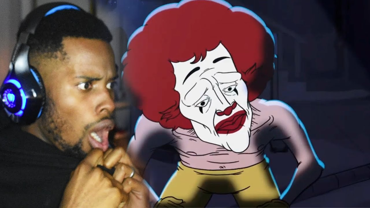 I DON'T WANT A BIG MAC | Reacting To Scary Videos - YouTube