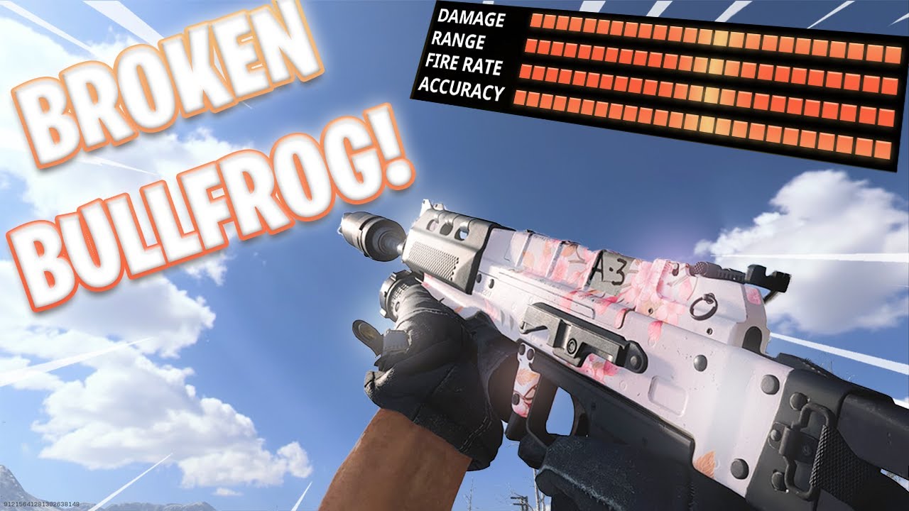 The BULLFROG is the NEW META SMG!! INSANE SETUP! (Cold War Warzone ...