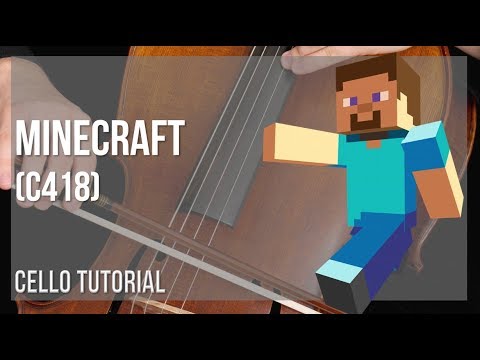 How to play Minecraft by C418 on Cello (Tutorial) - YouTube