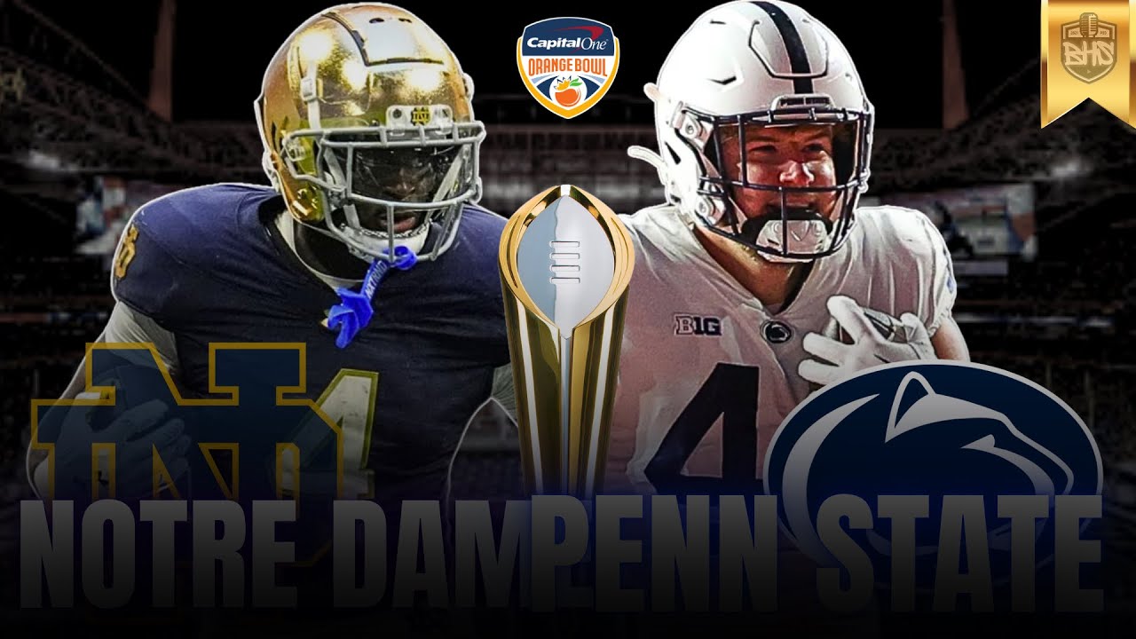 A CLASSIC Matchup in the Semifinals | Penn State vs Notre Dame Preview ...