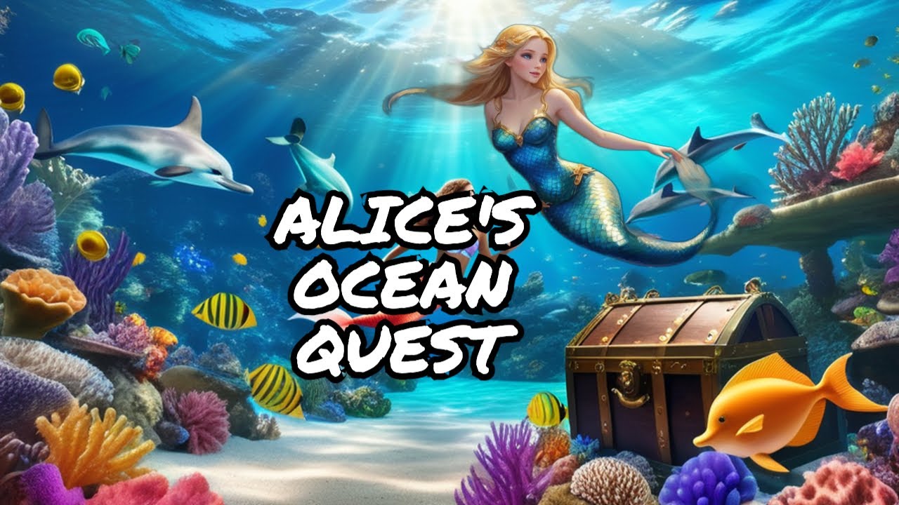 "Mermaid Magic: Alice's Enchanting Underwater journey | #bedtimestories ...