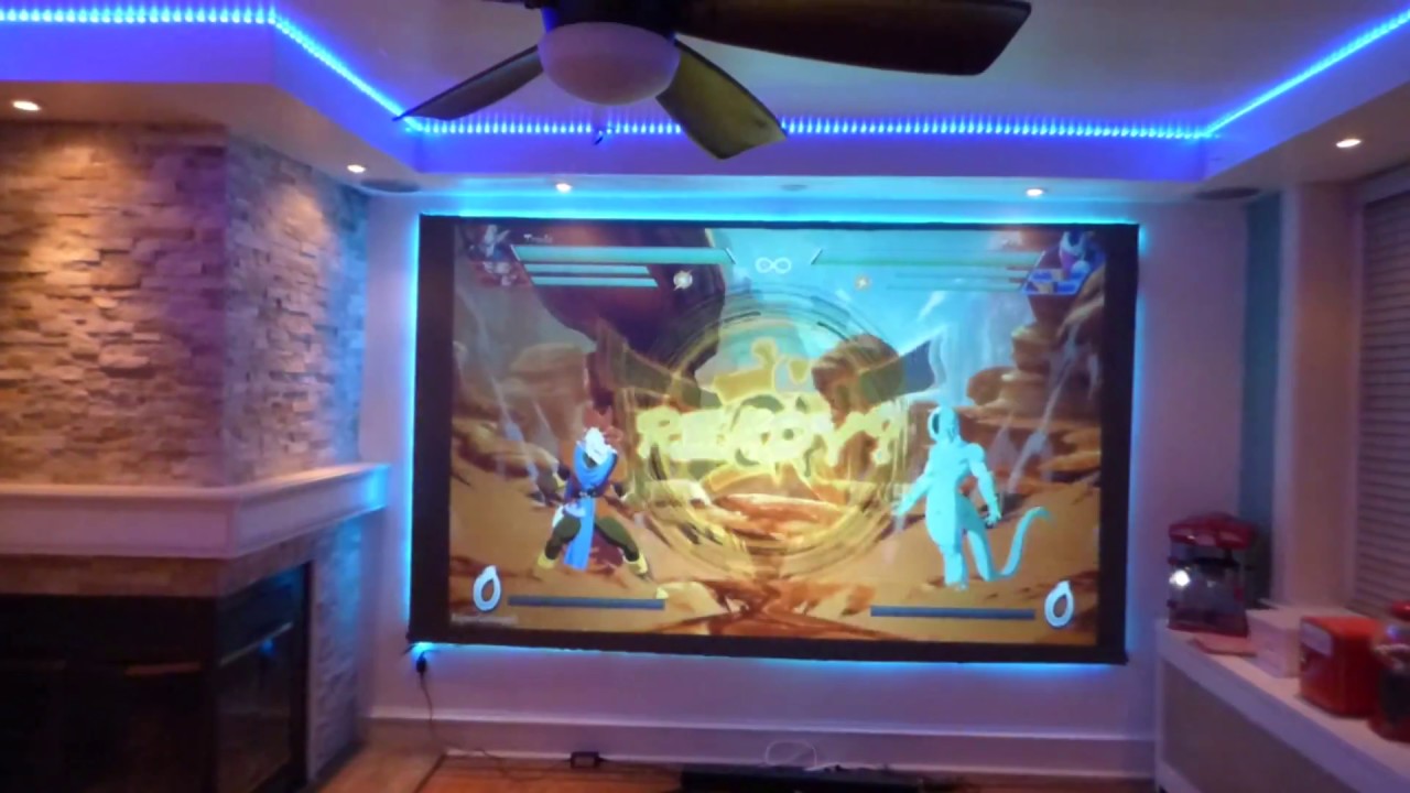 NEW Luminous ALR cinema paint gaming demonstration on just 720p short ...