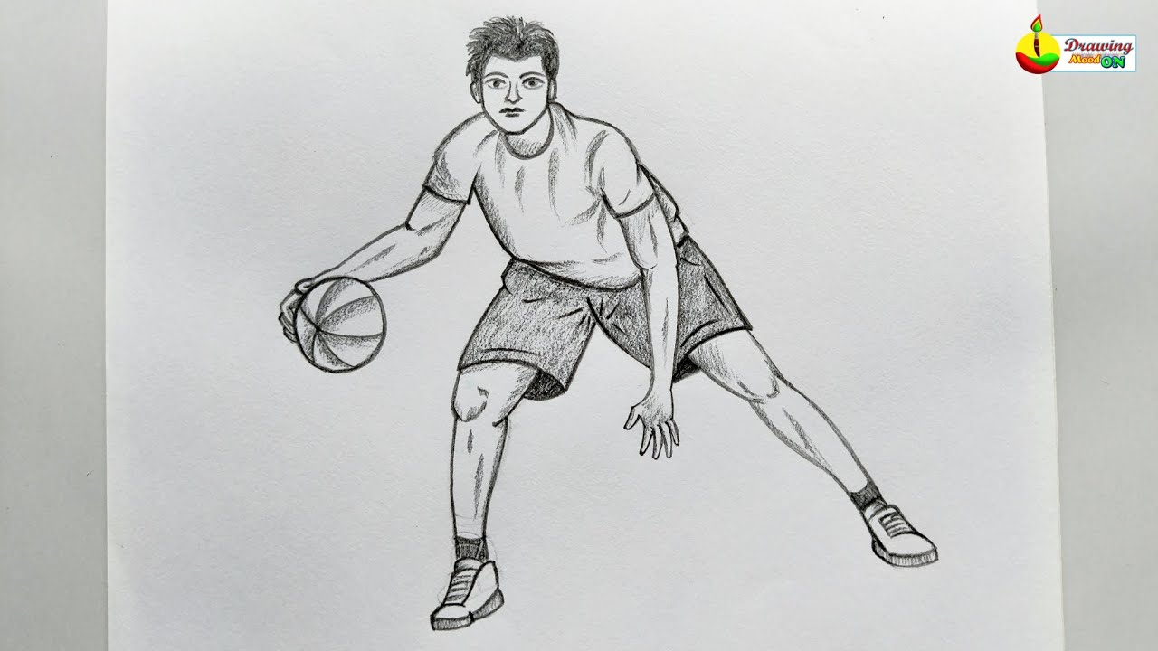 Pencil Drawings Of Basketball Players Portrait Drawing Of Stephen