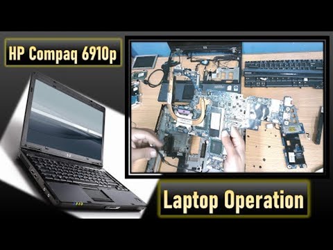 HP Compaq 6910p Laptop - YouTube