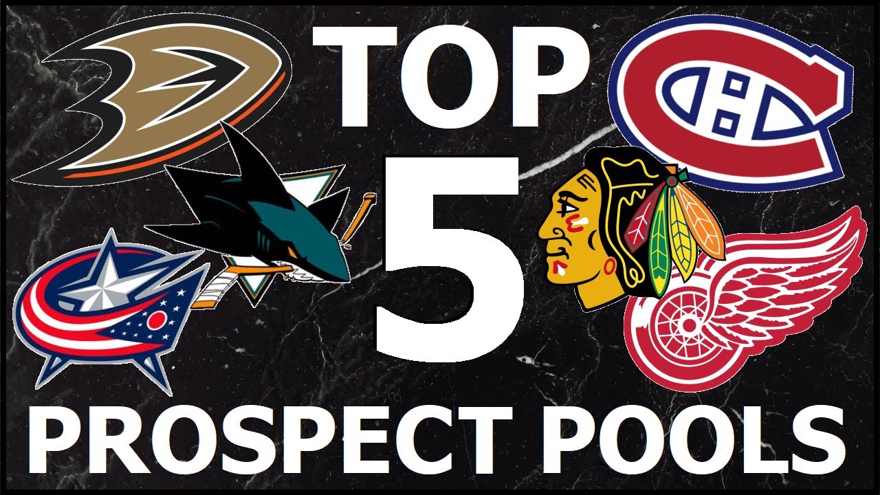 TOP-5 NHL PROSPECT POOLS! - YouTube