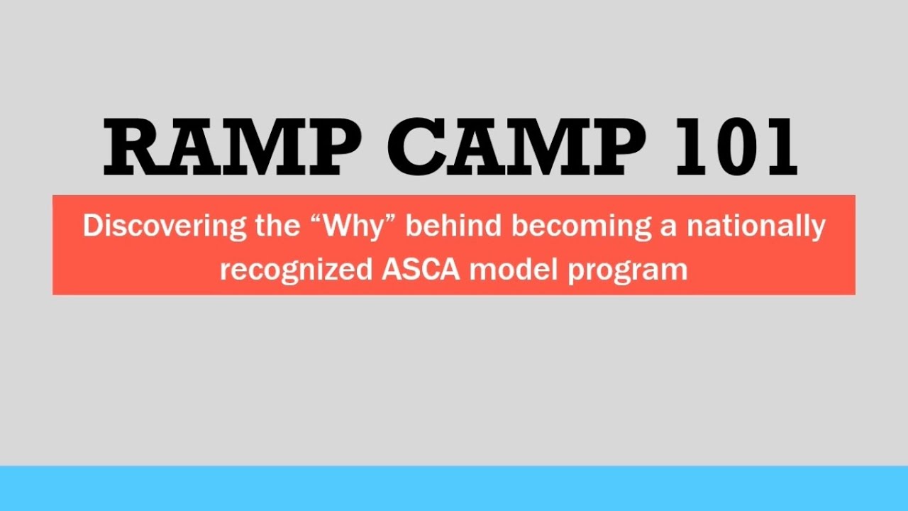 Why RAMP: 6 Reasons to Join ASCA and Take Your School Counseling ...