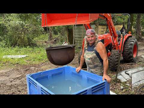Rescuing a Massive Cast Iron Pot with Bruce Mitchell! | Part 2