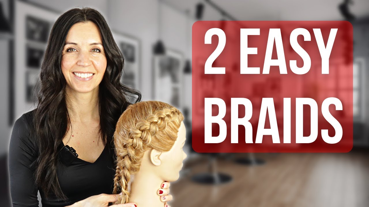 How To Dutch Braid & French Braid | Full Tutorial - YouTube