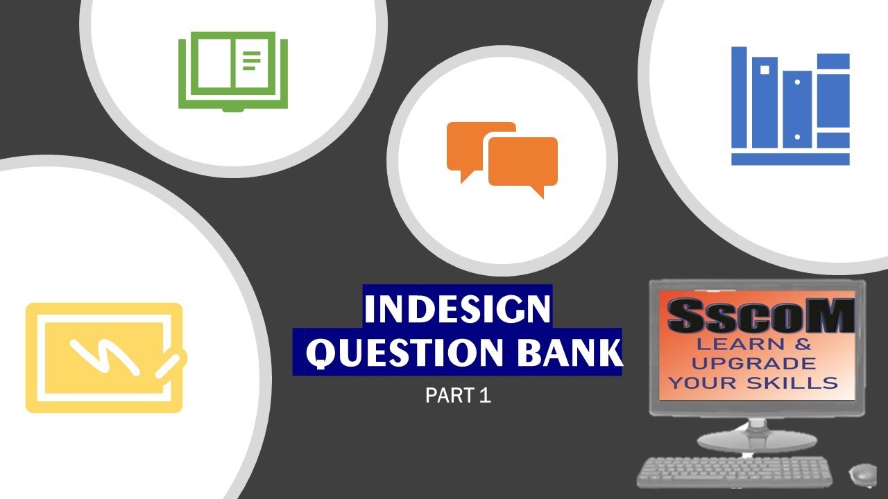 INDESIGN CS6:QUESTION BANK EXPLAINATION PART1 - YouTube