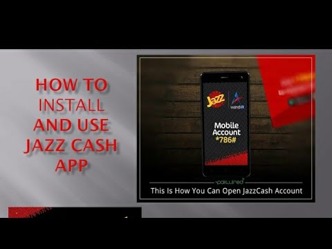 How to use jazz cash app - YouTube