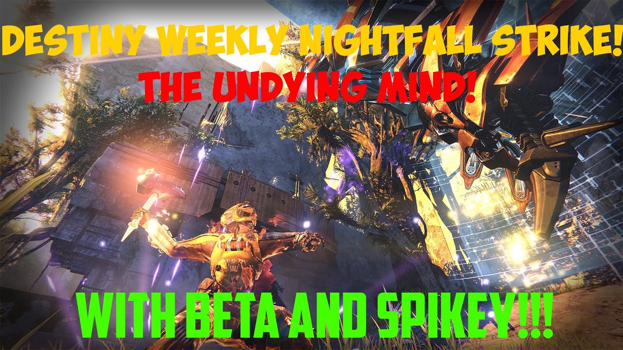 Destiny Weekly Nightfall Strike-The Undying Mind (PS4) (Destiny ...
