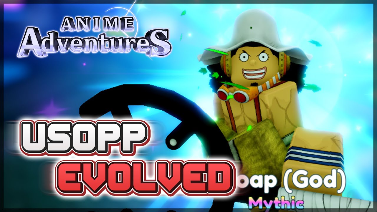 Roblox: Anime Adventures 🏴‍☠️ รีวิว "God" Usopp (Evolved) ตัววางกับดัก ...