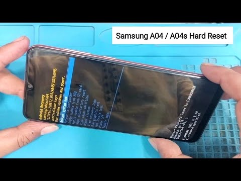 How to Hard Reset Samsung Galaxy A04 | How to Hard Reset Samsung Galaxy A04s - YouTube