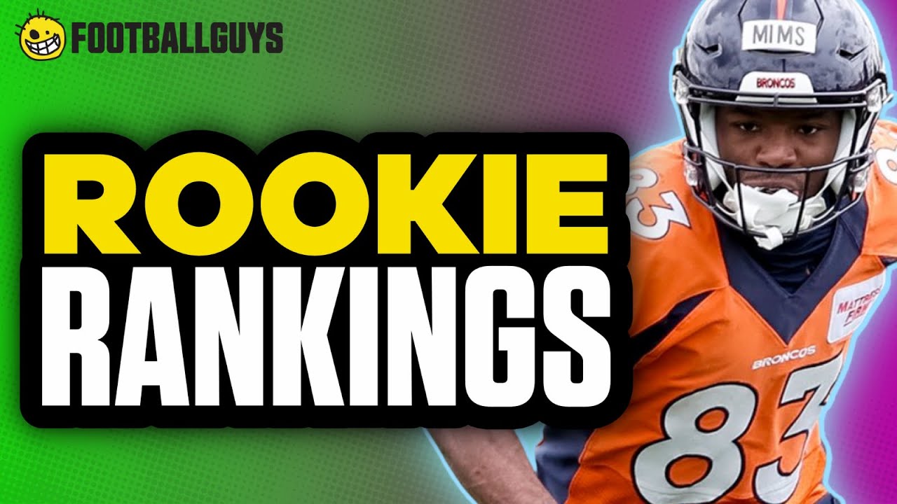 UPDATED Dynasty Rookie Rankings (vs Consensus) || Dynasty Football 2023 ...