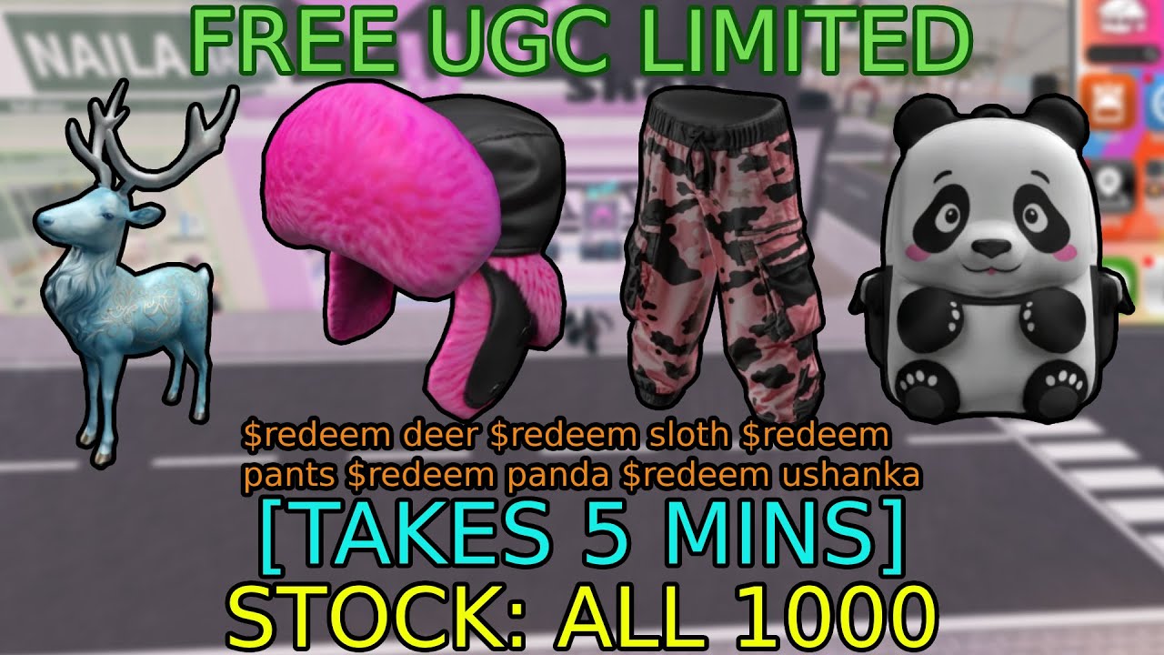 [FREE UGC LIMITED] TAKES 5 MINS & 1K STOCK* HOW TO GET Mythical Blue ...