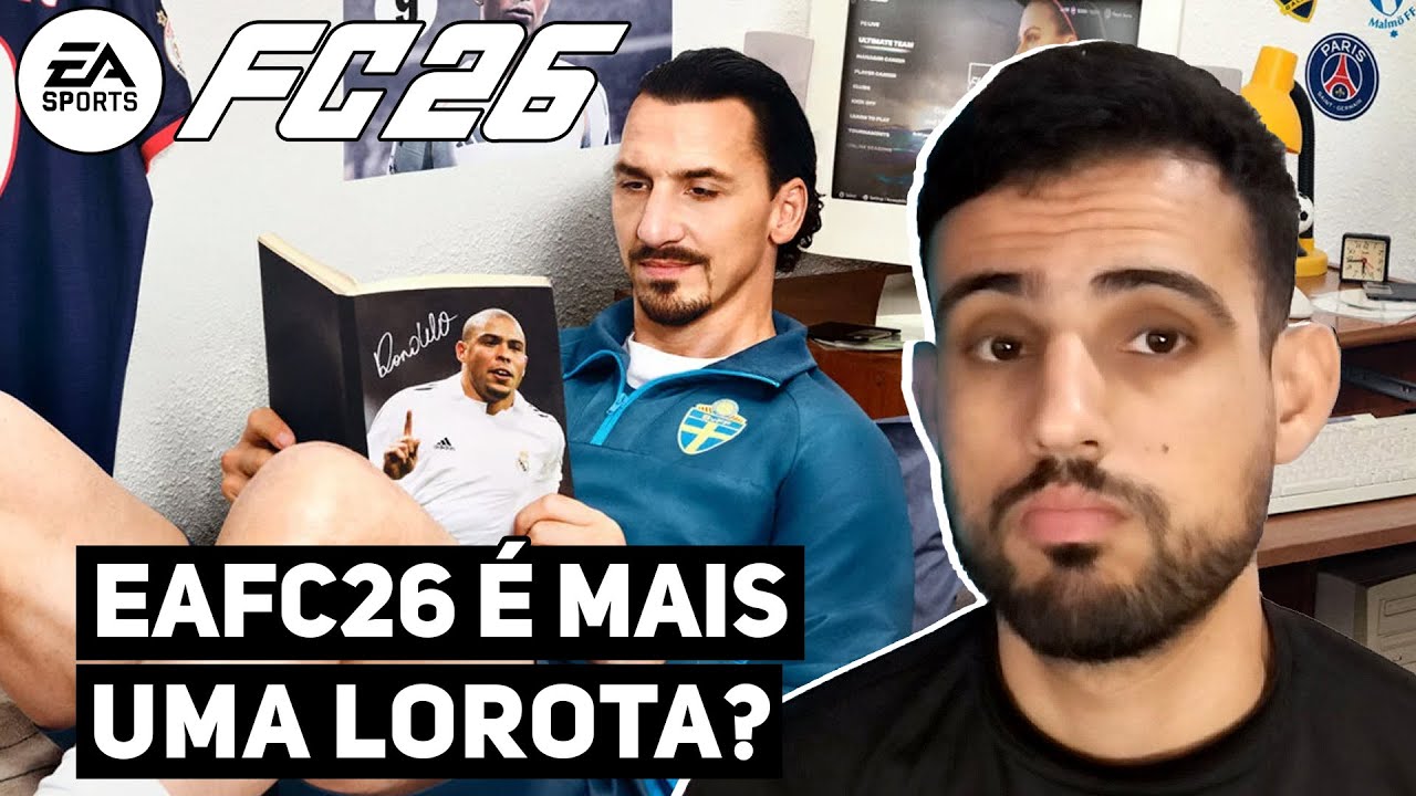 EAFC 26 - Trailer de lançamento, será que agora a EA sentiu no bolso ...