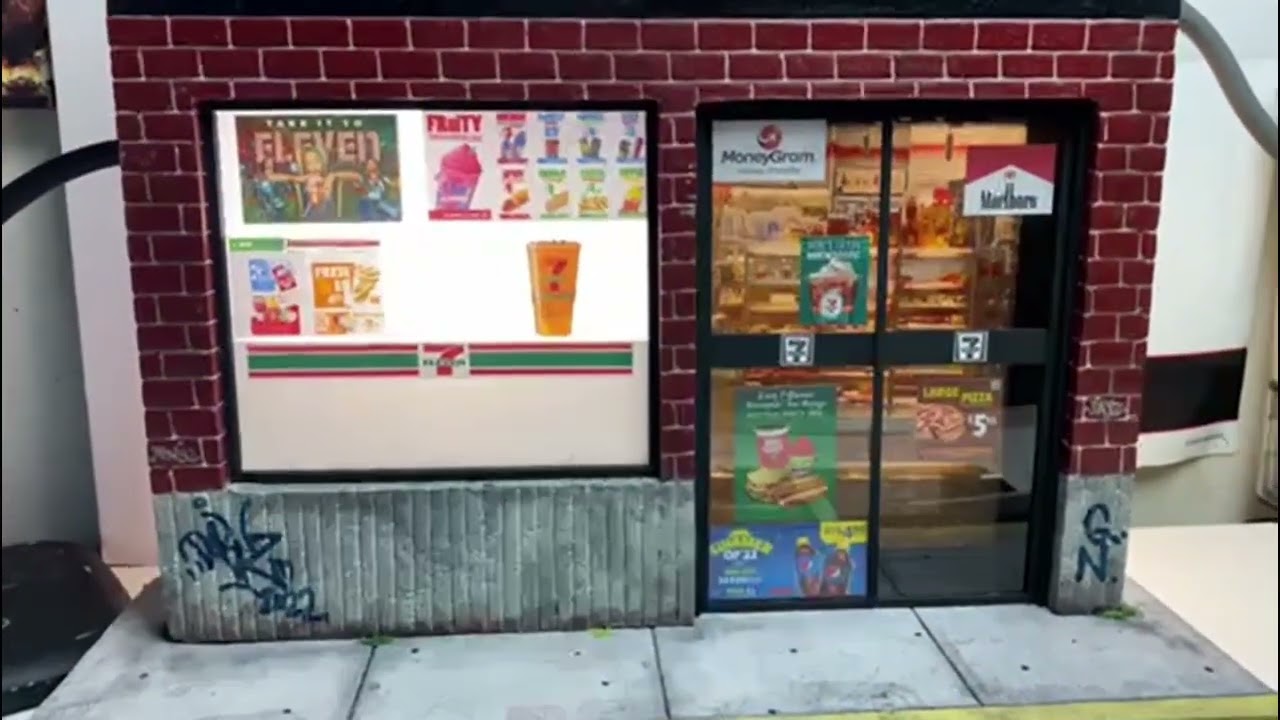 "Figures In Action" #223: 7-Eleven Diorama - YouTube