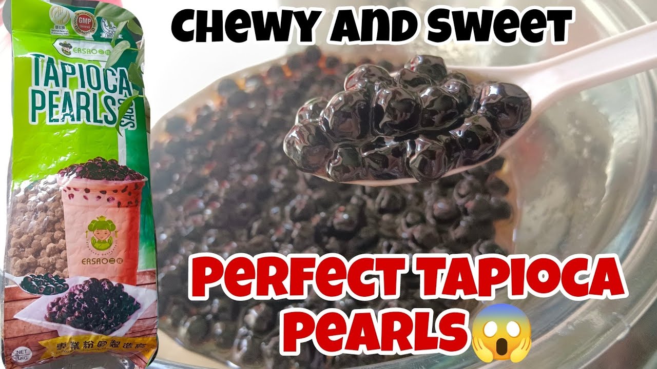 Paano Magluto ng Perfect, Chewy and Sweet Tapioca Pearl? | Ersao Sago ...