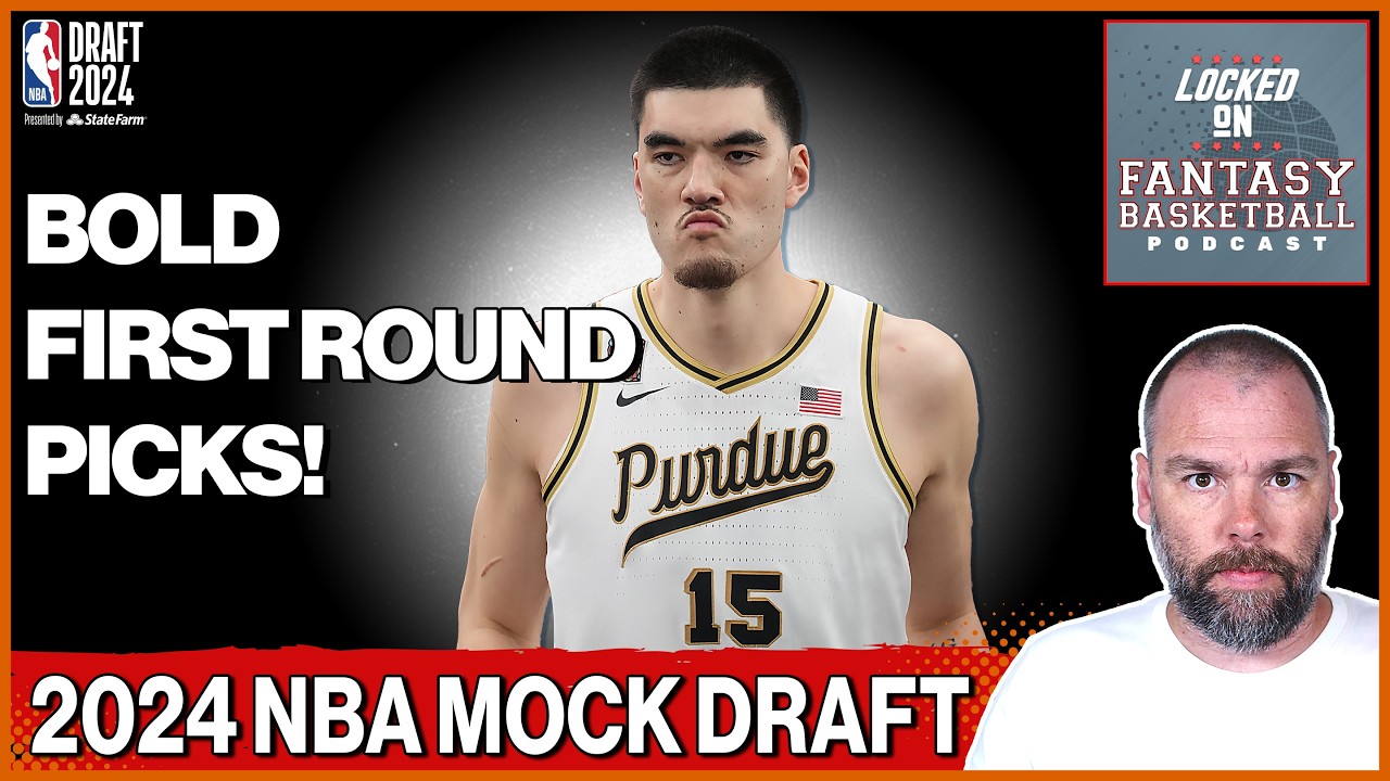 2024 NBA Mock Draft 2.0: Full First Round Analysis! - YouTube
