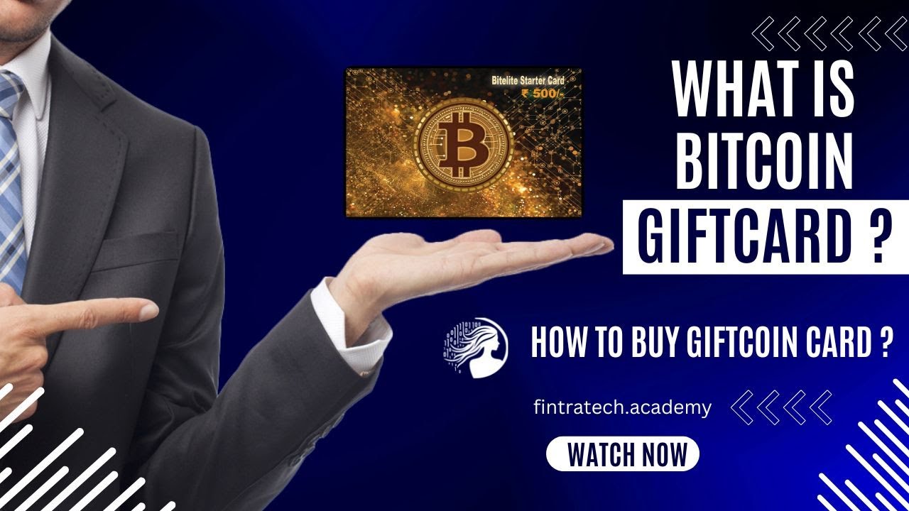 What is GiftCoin BitCard? | How It Works & How to Buy It - YouTube
