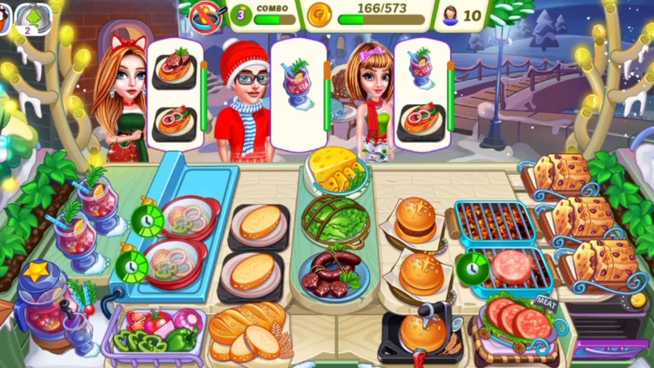 Christmas Fever Game Level 16 to 30 #cookingvideo#youtubeshorts#short # ...
