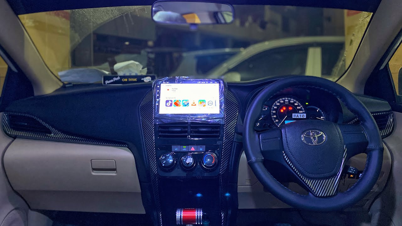 Installing Android Panel In Yaris :) - YouTube