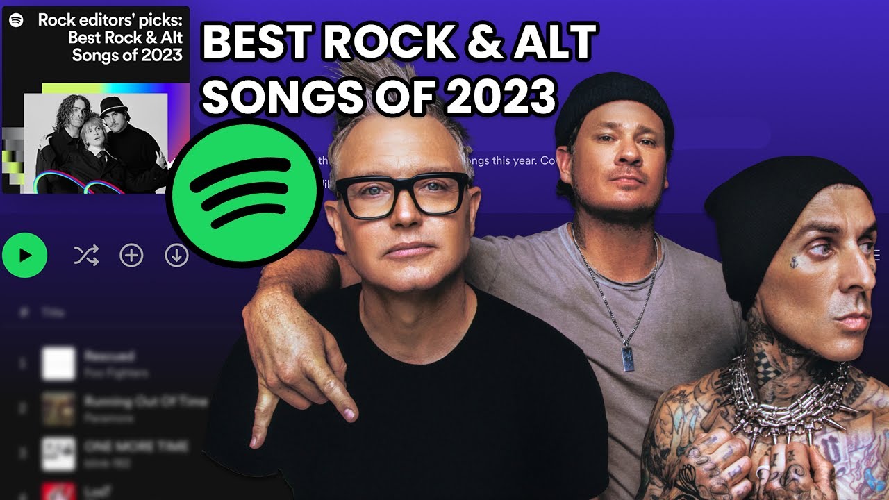 Spotify's Best Rock of 2023... - YouTube