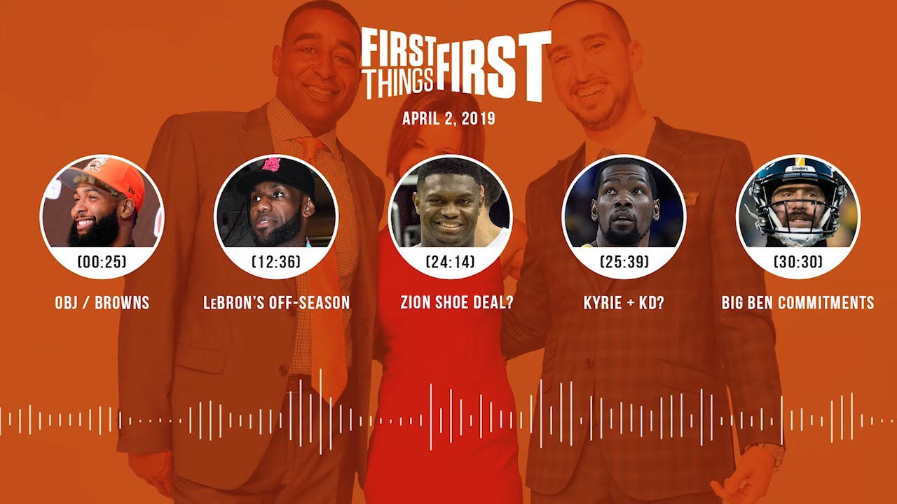 First Things First audio podcast (4.2.19) Cris Carter, Nick Wright ...
