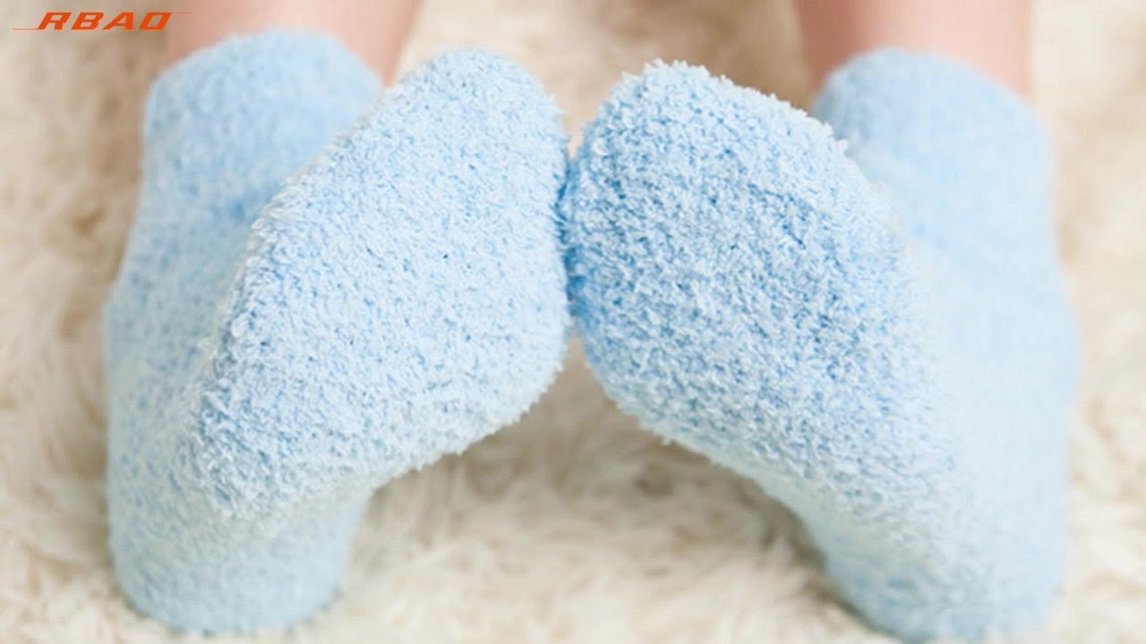 Women Warm Fuzzy Fluffy Socks Super Soft Cozy Home Slipper Socks - YouTube