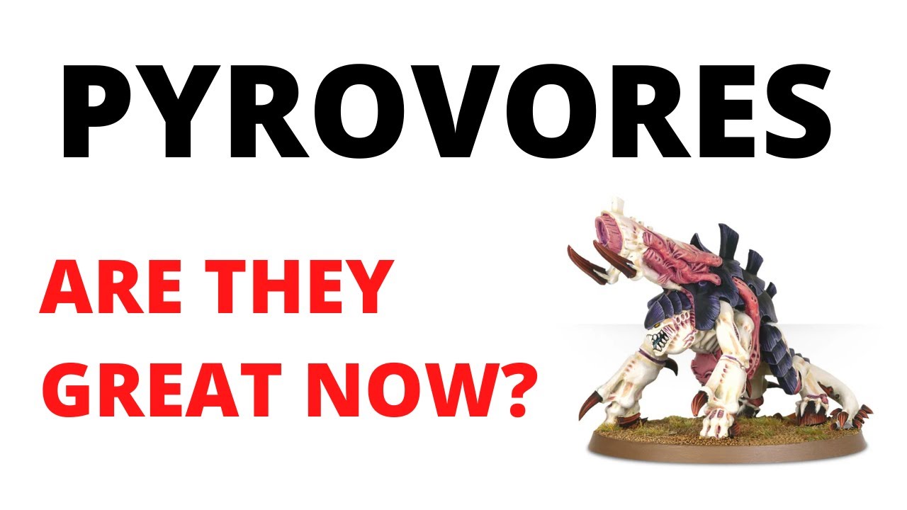 Pyrovores look INSANELY BURNY - New Tyranids Codex Datasheet Review ...