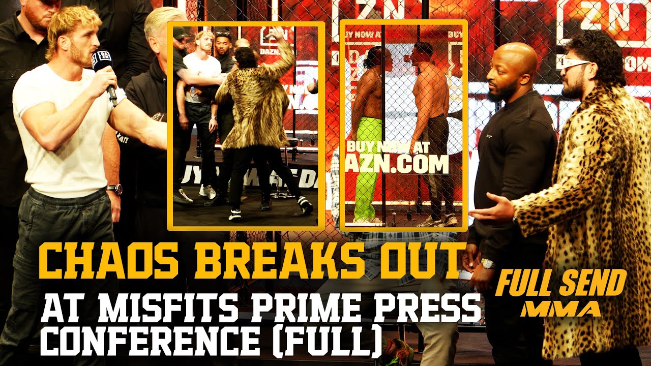 CHAOS BREAKS OUT AT MISFITS PRIME PRESS CONFERENCE (FULL) - YouTube
