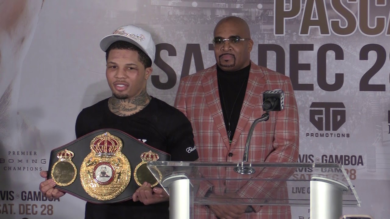 Gervonta Tank Davis Addresses The Media After His Big Win - YouTube