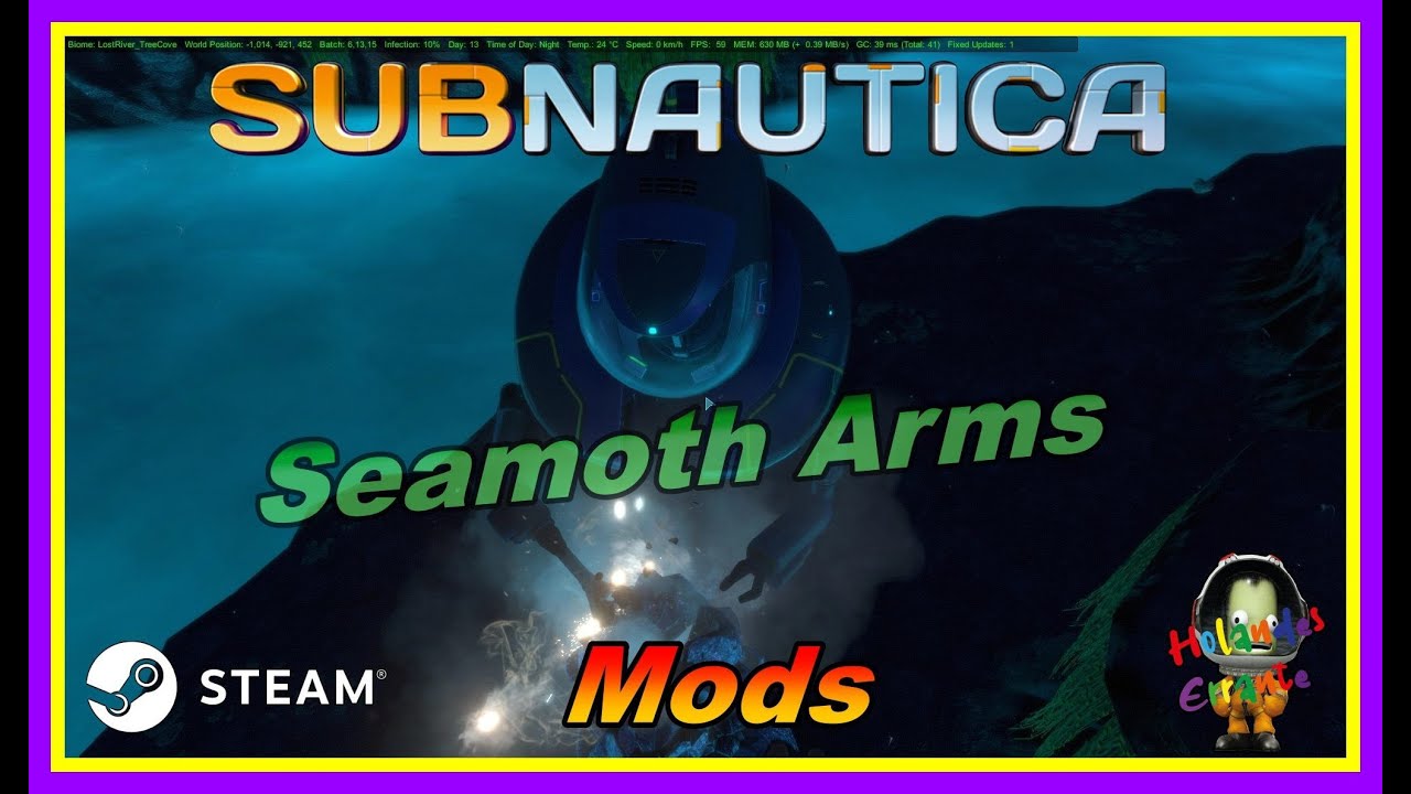 Seamoth Arms - Mod en Subnautica 2.0 🎮 - Tutorial - YouTube