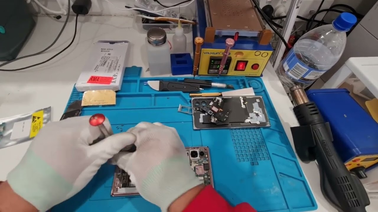 Samsung Galaxy Note 20 Ultra LCD Screen Replacement - YouTube