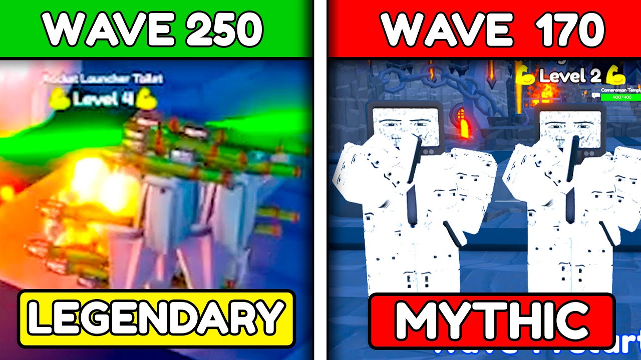 Mewing TV Man VS Rocket Launcher Unit VS ENDLESS MODE 🤯 Toilet Tower ...