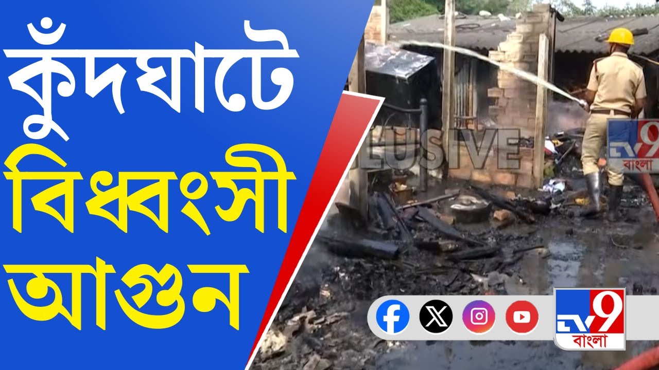 Kudghat Fire: কুঁদঘাটে মেট্রো স্টেশনের কাছে ভয়াবহ আগুন, পুড়ে ছাই একের ...