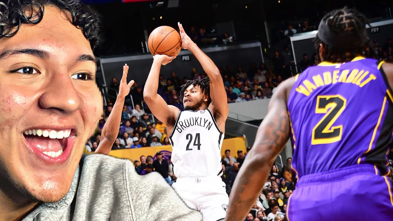 Brooklyn Nets Vs Los Angeles Lakers Reaction | FULL GAME HIGHLIGHTS ...