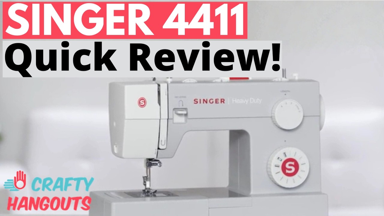 SINGER 4411 Quick Review - YouTube