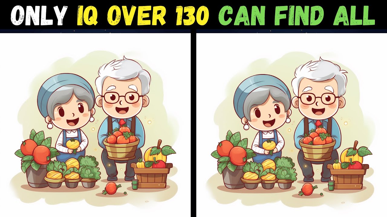Spot The Difference : A Little Difficult Game for Skill Tes [ Find The ...
