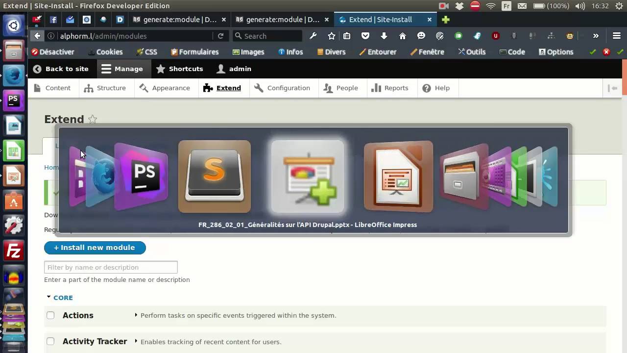 Cours en Drupal 8, Développeur PHP backend | Démarrage & généralités sur l'API Drupal - YouTube
