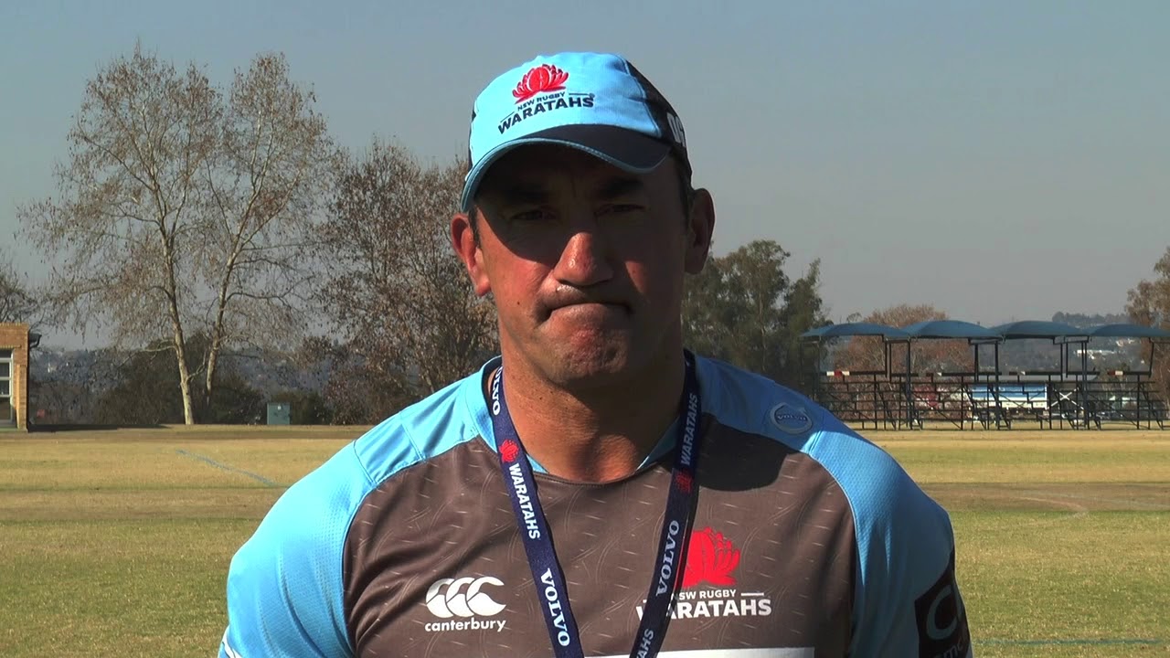 Waratahs coach Daryl Gibson previews Super Rugby semifinal against ...