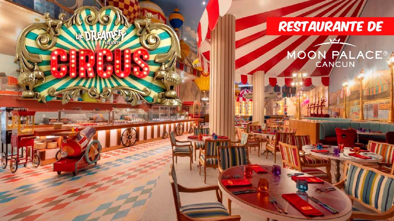 🎪 Circus Moon Palace The Grand Cancún (Restaurante) - Cesare 182 - YouTube