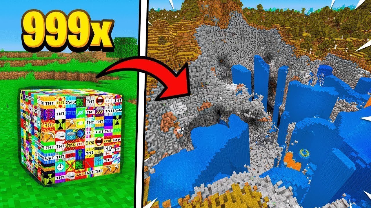 Essa é a TNT 999X que QUEBROU O MINECRAFT! (muito poderosa) - YouTube