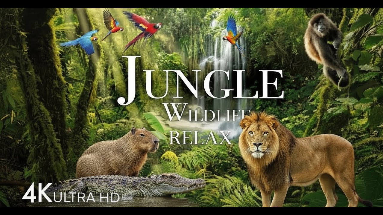 Jungle Discovery Relax /4K Ultra HD/ 60 FPS/ - YouTube