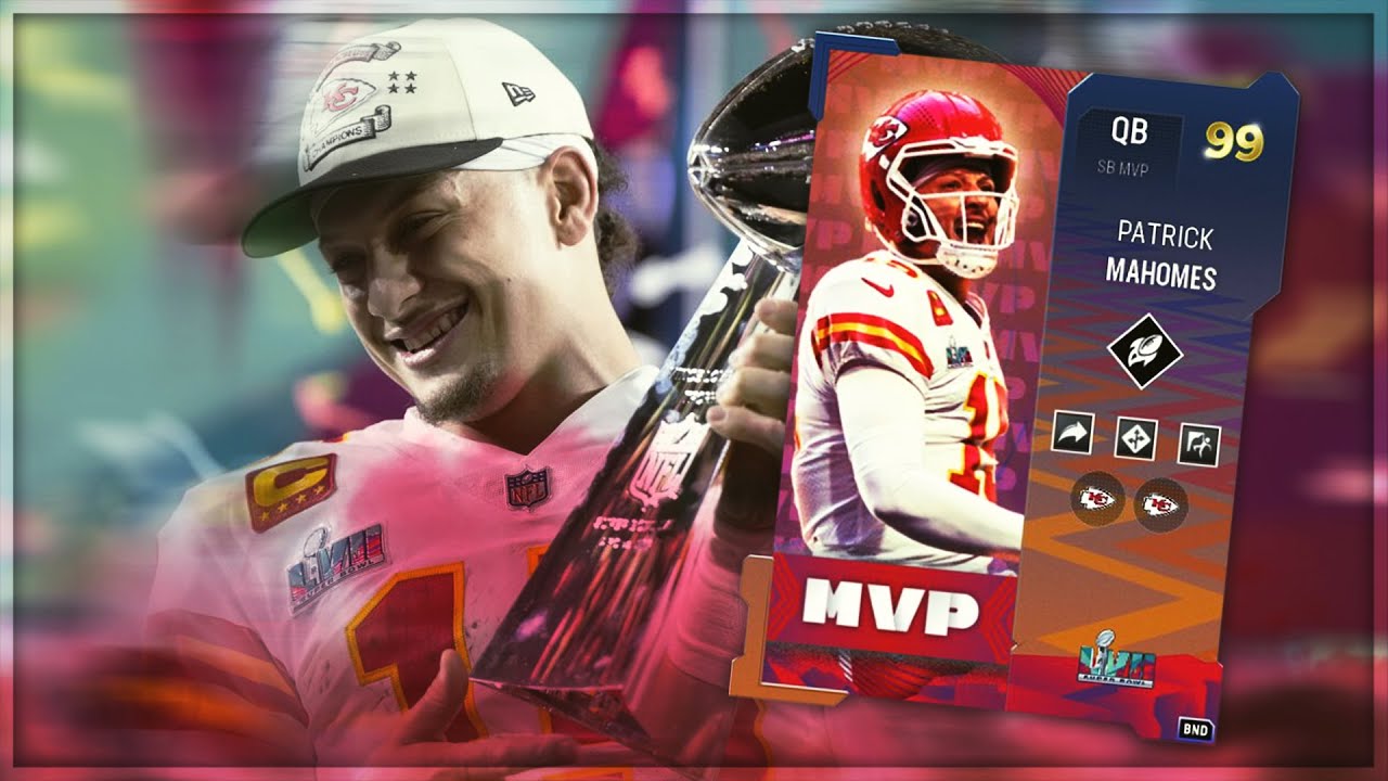 5 TOUCHDOWNS IN ONE HALF! 99 SUPER BOWL MVP PATRICK MAHOMES JOINS THE ...