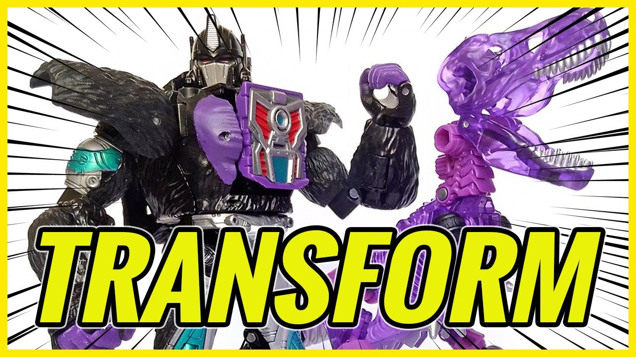 [Tutorial] Transformers Kingdom Nemesis Primal with Skelivore Armor 变形金 ...