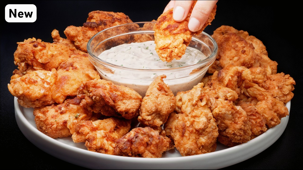 Don't cook chicken fillet until you see this recipe! KFC-style chicken ...