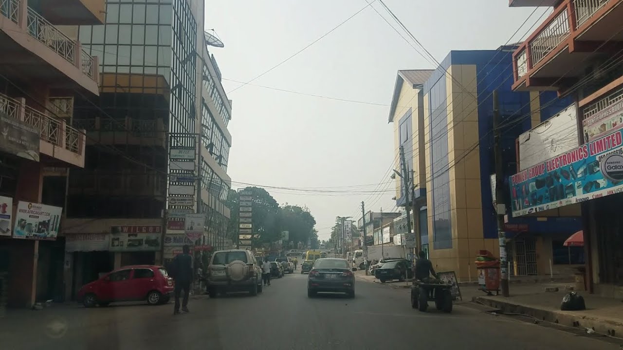 Asafo Interchange Drive. Adum-Asokwa. Kumasi Ghana. - YouTube