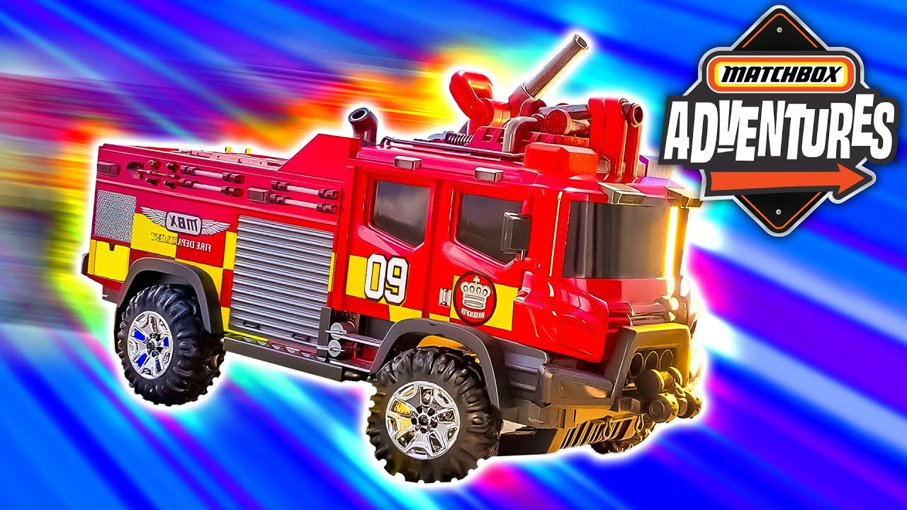 Feuerwehr-Rettungsmission!! 🚒🔥 | Matchbox Adventures - YouTube