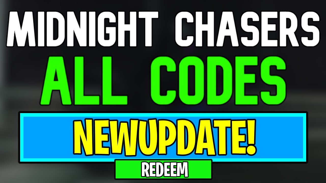 New Midnight Chasers Highway Racing Codes | Roblox Midnight Chasers Codes (May 2024) - YouTube